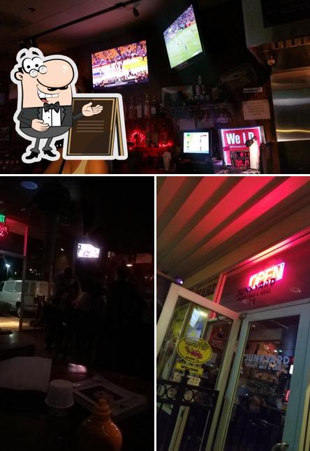 Junkyard Sports Bar & Grill, Oceanside - Restaurant menu, prices and ...