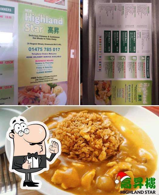 Highland Star Chinese Take Away, Greenock - Restaurant menu, prices and ...