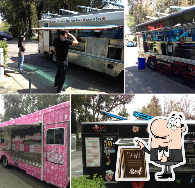 Food truck driveway at HighWire in Palo Alto