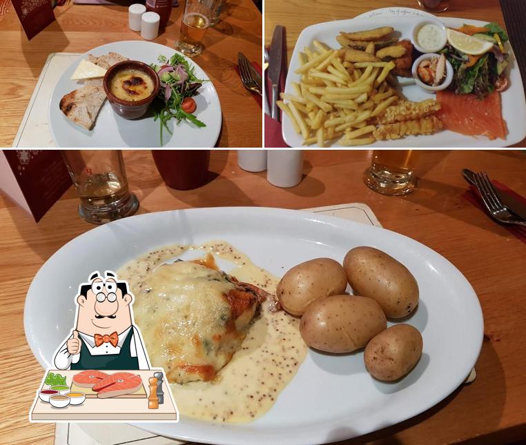 Saxon Arms, Stratton - Restaurant menu, prices and reviews
