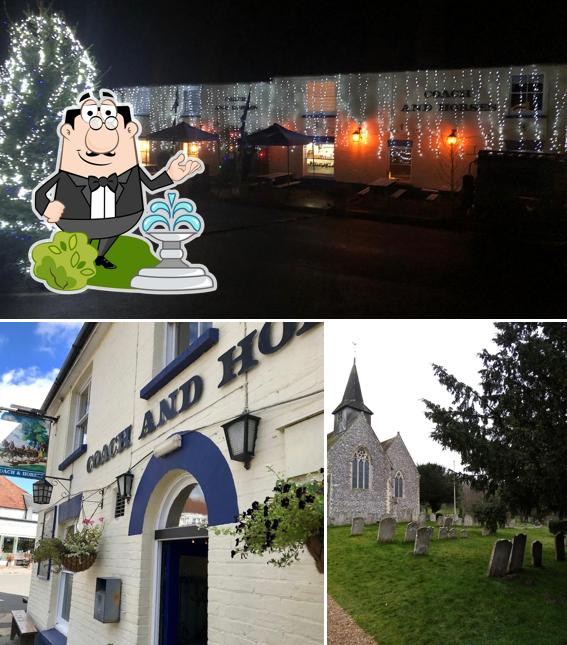 Coach and Horses Country Inn, The Square in Compton - Restaurant menu ...