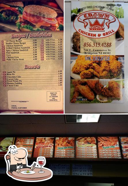 Crown Chicken & Grill -, Bridgeton - Restaurant menu, prices and reviews