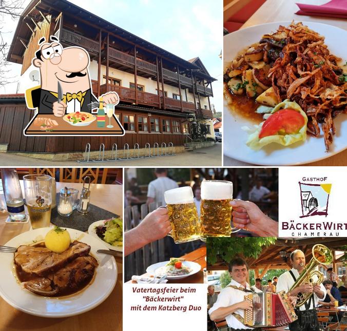 Gasthof Zum Bäckerwirt Baumgartner, Chamerau - German restaurant menu ...