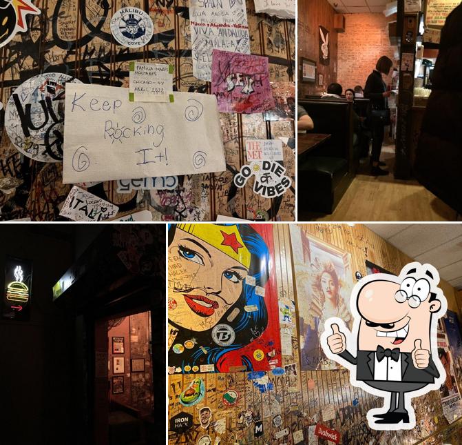 Restaurante burger joint, West New York, 119 W 56th St - Carta del ...