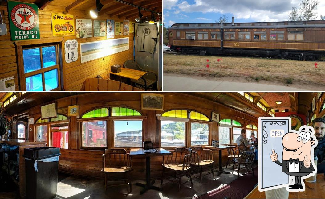 The Train Cars Coffee and Kava, 101 CO-119 in Nederland - Restaurant ...
