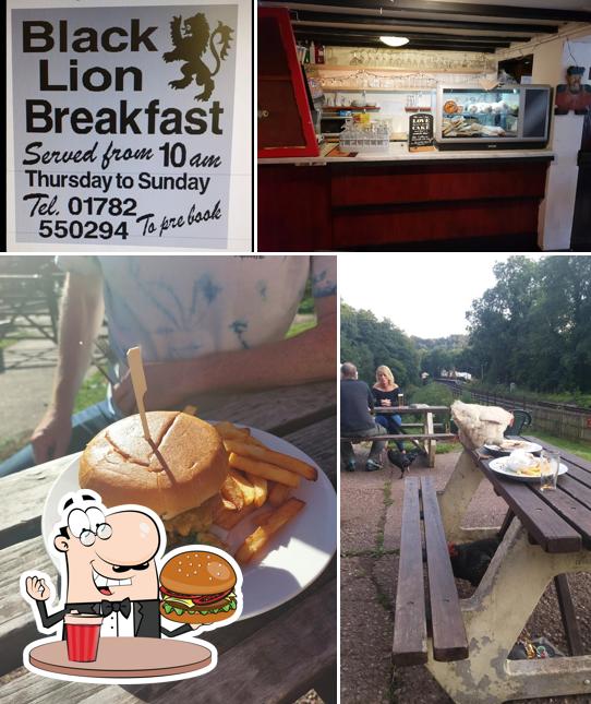 Black Lion Inn, Consall Forge in Cheddleton