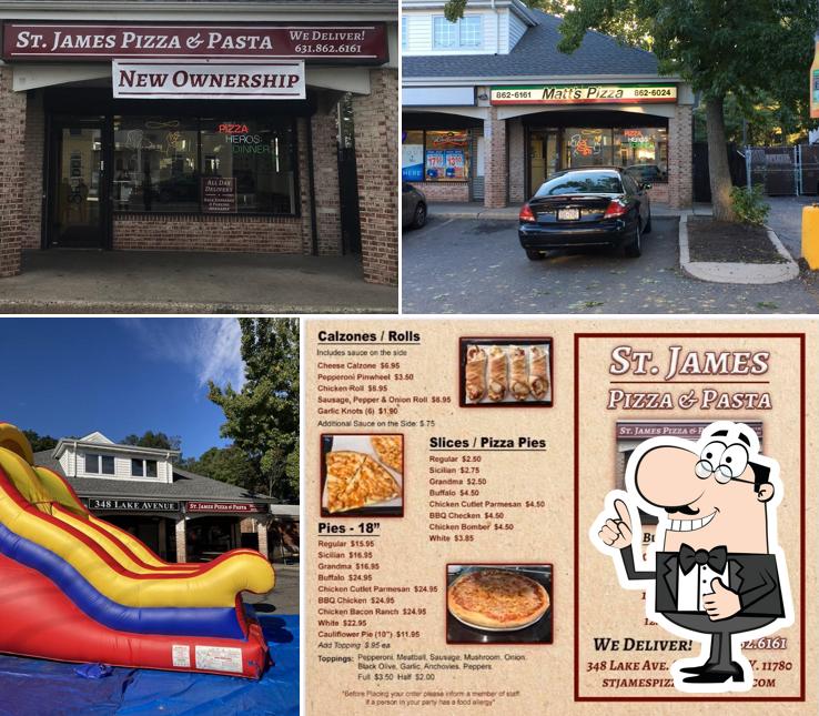 ST. JAMES PIZZA & PASTA, 348 Lake Ave # 3 in Saint James - Restaurant ...