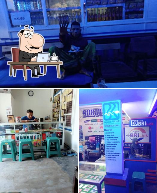 Pom Mini, BRILINK, Conter Sukudalu Cell, & Warkop Ma'us Sukudalu cafe ...