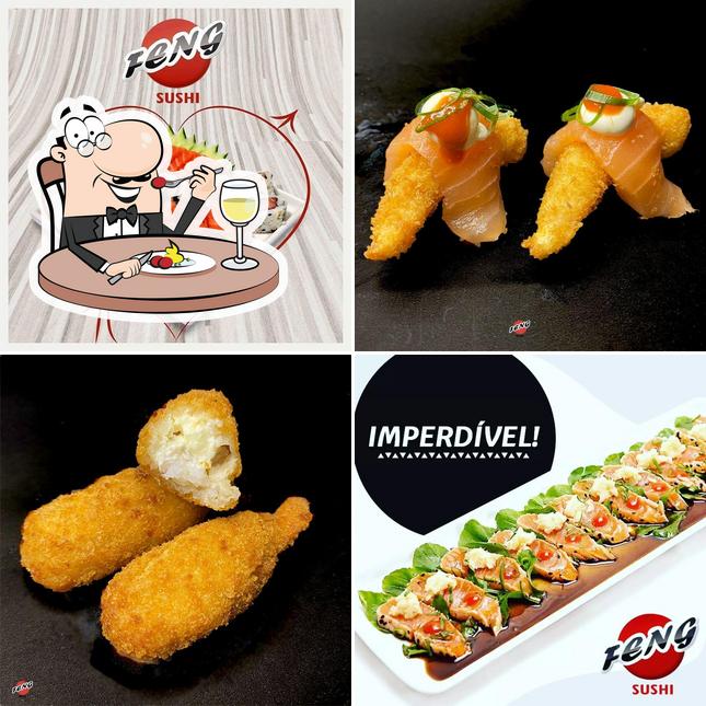 Feng Sushi restaurante, Franca, R. Dr. Marrey Júnior - Menu do ...