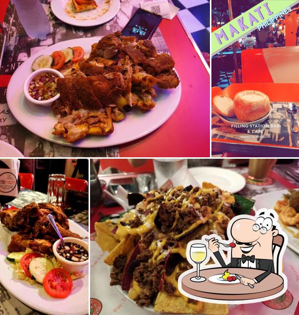 Filling Station Bar And Cafe, Makati - Restaurant menu, prices and reviews