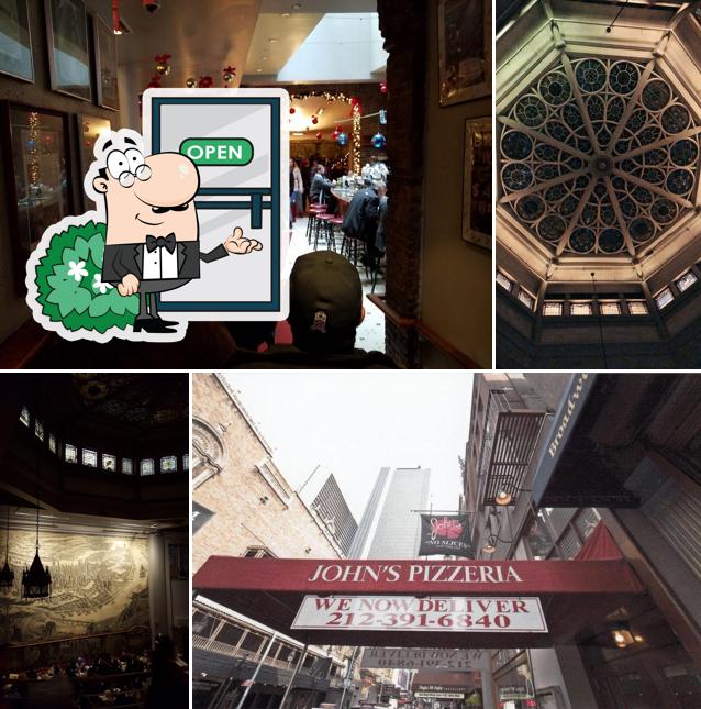 John's Pizzeria of Times Square, New York City - Restaurant menu ...