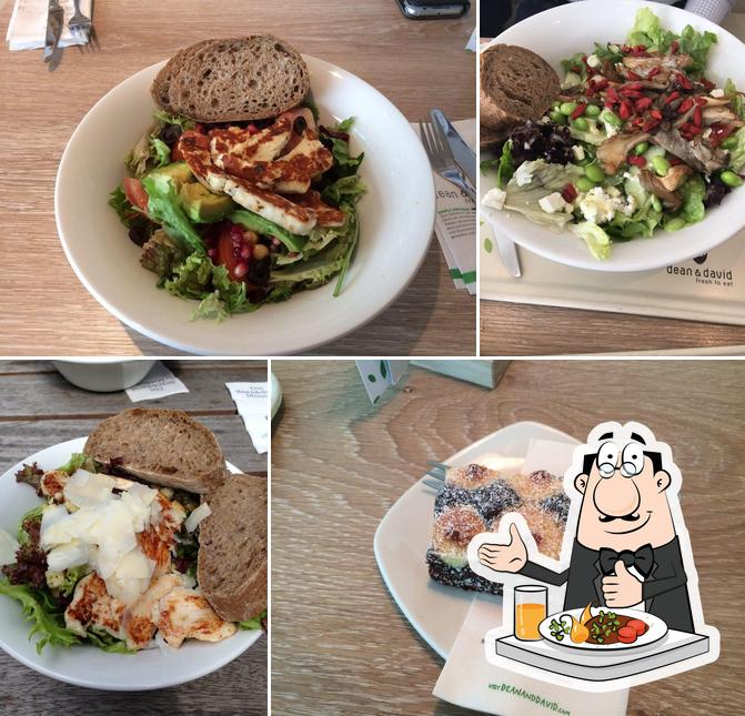 dean&david fast food, Frankfurt, An d. Welle 4 - Restaurant menu and ...