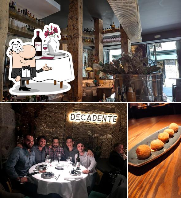 Pub y bar Decadente, Madrid - Carta del restaurante y opiniones