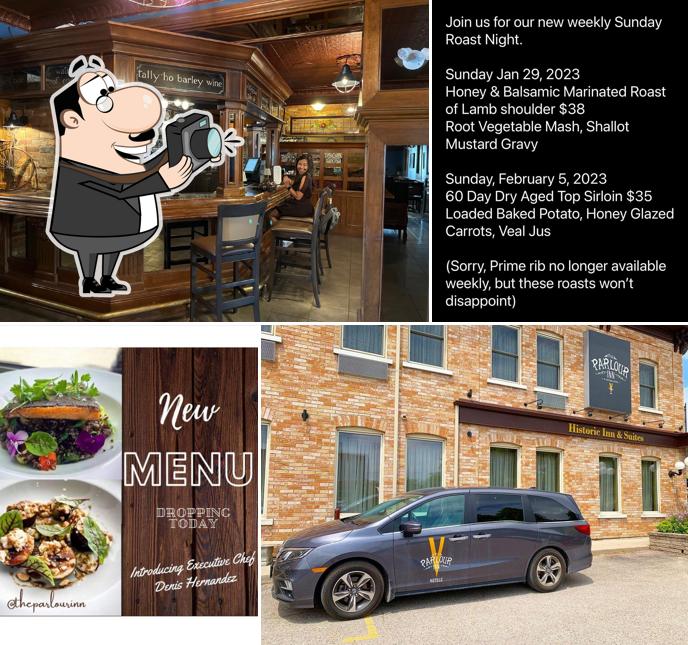 The Parlour Inn Restaurant in Stratford - Restaurant menu and reviews