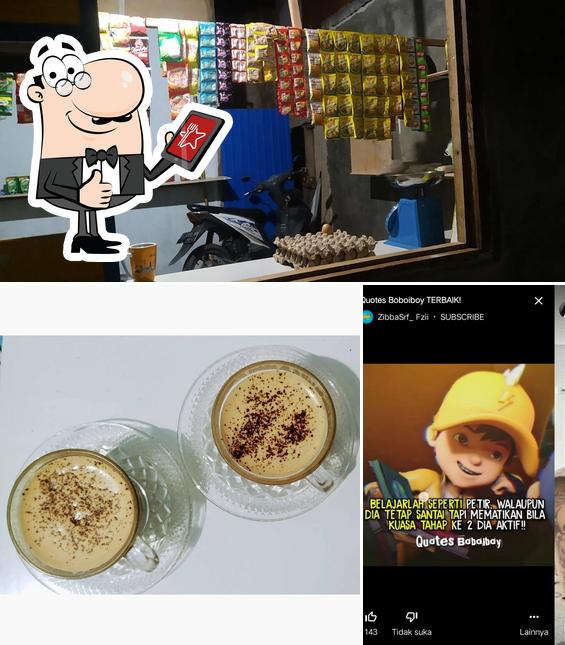 Pentol rebus & ice blend Ciloh cafe, Bontang