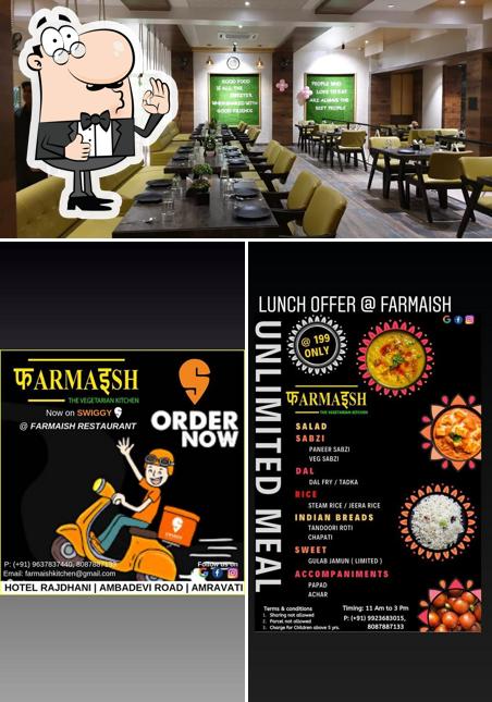 Farmaish - The Vegetarian Kitchen, Amravati - Restaurant menu and reviews