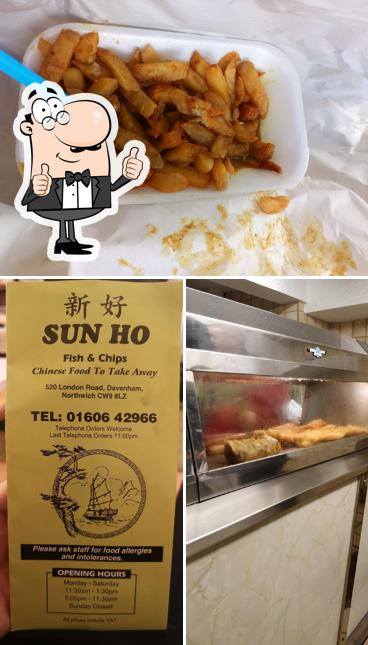 Sunho Fish Chips & Chinese Takeaway, Northwich - Restaurant menu ...