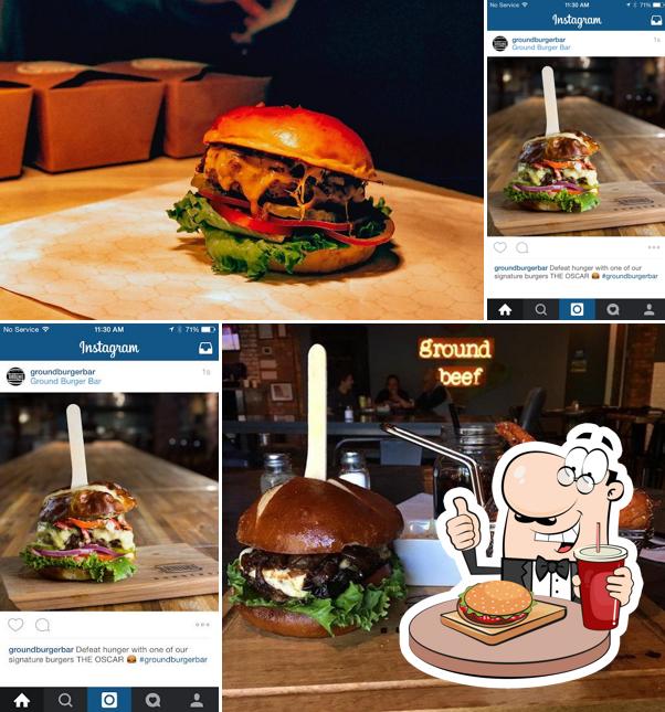 Ground Burger Bar in Newmarket - Restaurant menu and reviews