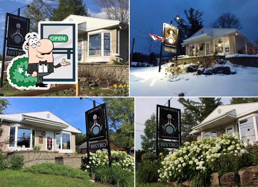 L'Ami Fritz Inc. in Bromont - Restaurant menu and reviews