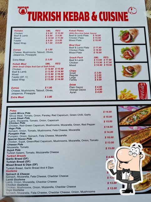 Mayfair Turkish Kebab & Cuisine, Wakerley - Restaurant menu, prices and ...