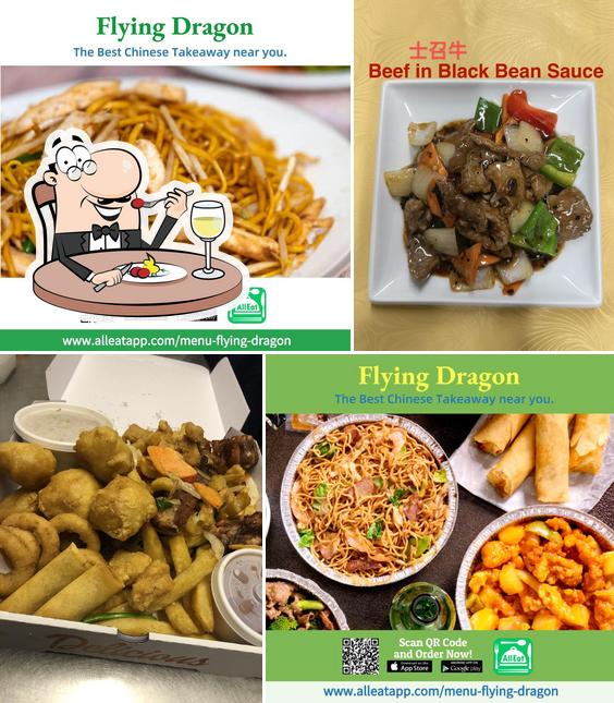 Flying Dragon Chinese Takeaway in Scarborough - Restaurant menu and reviews