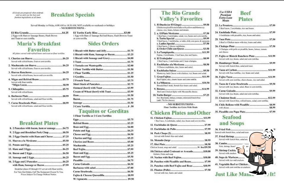 Mi Torito, 715 Frontage Rd in Brownsville - Restaurant menu and reviews