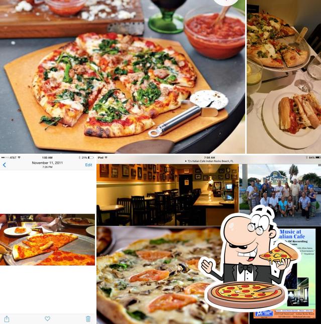 TJ's Italian Cafe in Indian Rocks Beach - Restaurant menu and reviews
