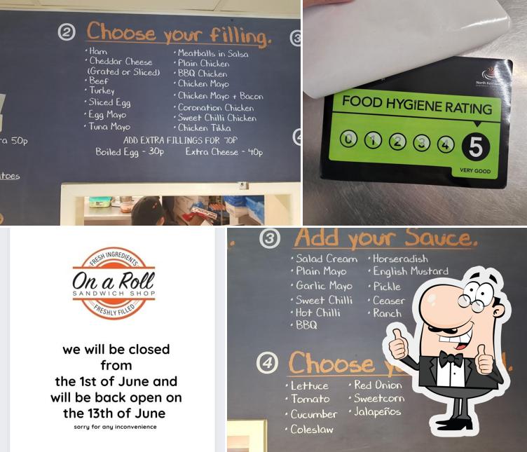 On a Roll, Lincoln - Restaurant menu, prices and reviews