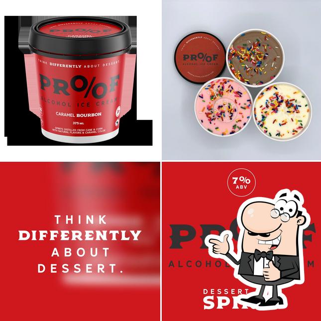 PROOF Alcohol Ice Cream in Columbia - Restaurant menu and reviews