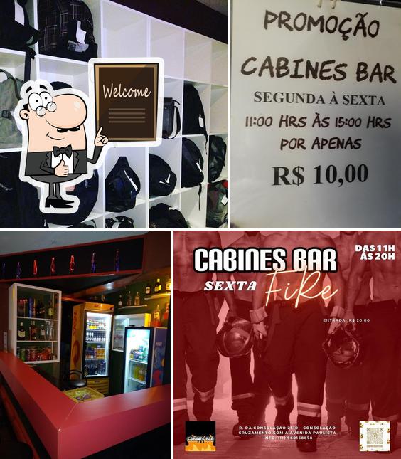 Cabines Bar, São Paulo, Paulista - Restaurant menu, prices and reviews