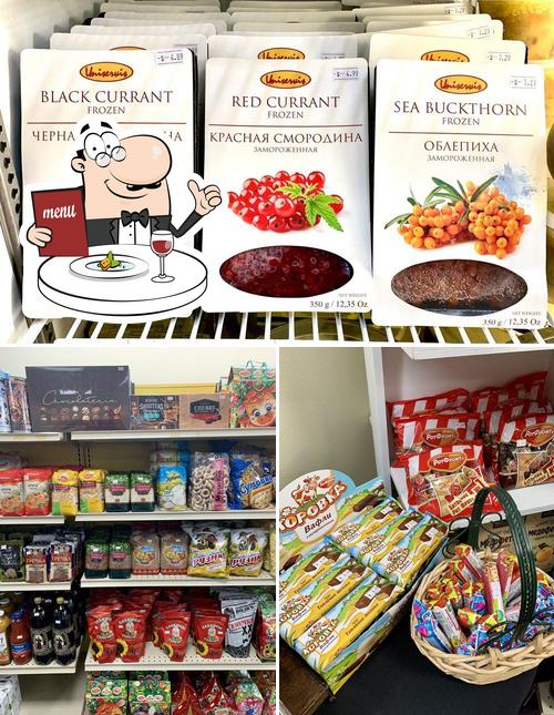 Russian Food Store “Gastronome” in Spring