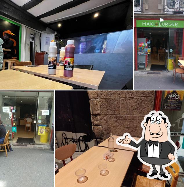 MAKI BURGER fast food, Nantes, 10 Rue de Briord - Menu du restaurant et ...