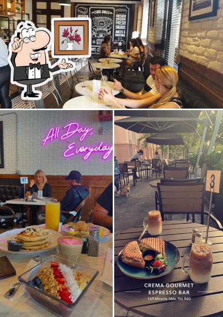 Crema Gourmet Espresso Bar, Coral Gables, 169 Miracle Mile - Carta del ...