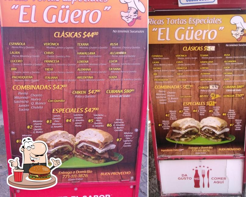 Tortas Especiales "El Güero", Pachuca de Soto - Menú del restaurante ...