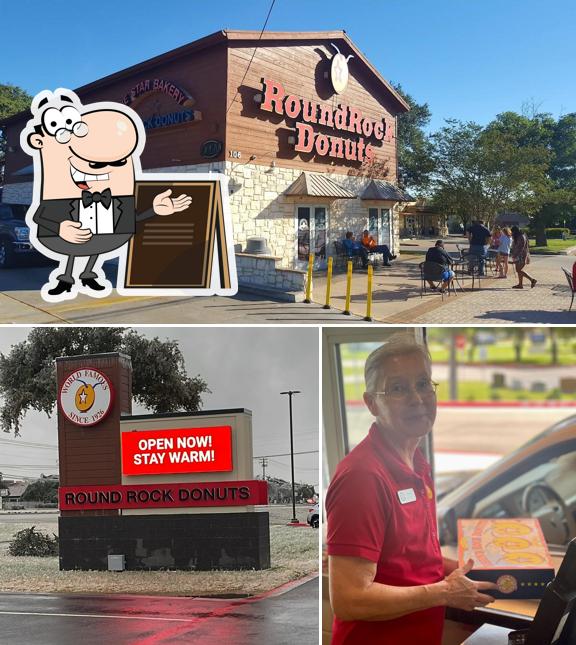 Round Rock Donuts, 106 W Liberty Ave in Round Rock - Restaurant menu ...