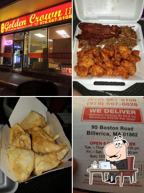 Golden Crown II Restaurant in Billerica - Restaurant menu and reviews