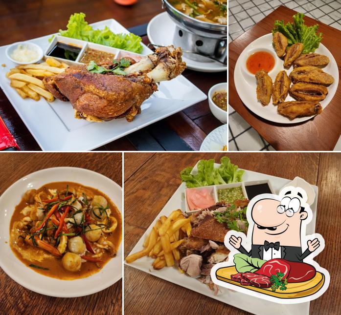 แช่ช้าง ริเวอร์ไซด์ Chae Chang Riverside restaurant, San Kamphaeng ...