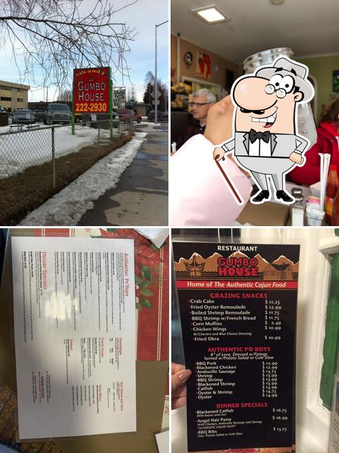 Gumbo House, Anchorage - Restaurant menu, prices and reviews