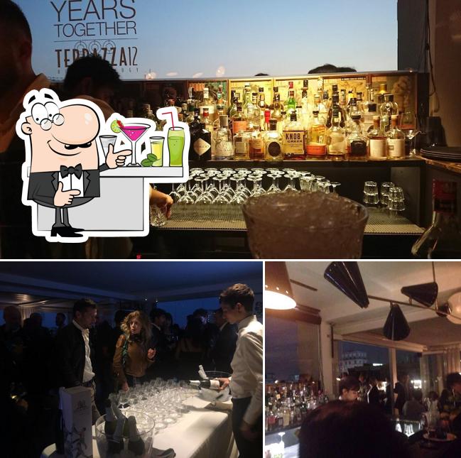 A' Riccione Terrazza 12 Restaurant e Lounge Bar, Milano, Via Durini ...