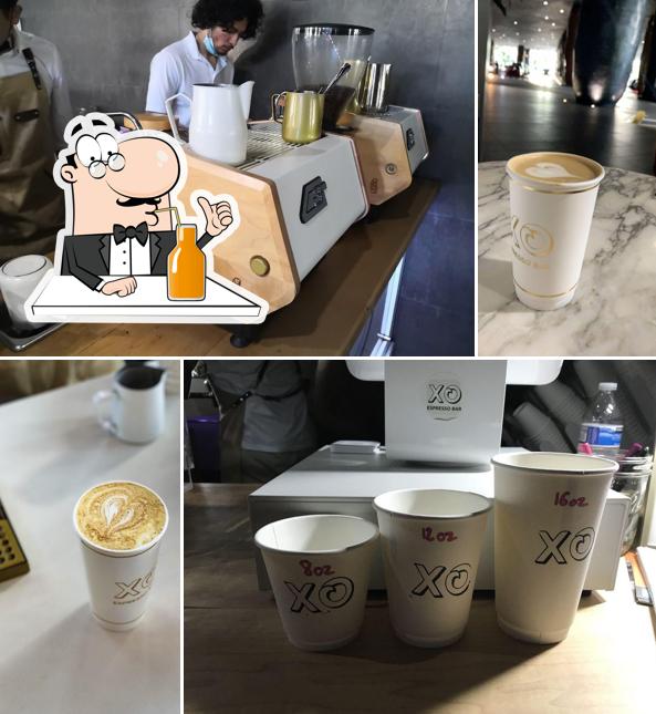 XO Espresso Bar, Uber PickUp Zone under Icon thats behind W Hotel, 475 ...