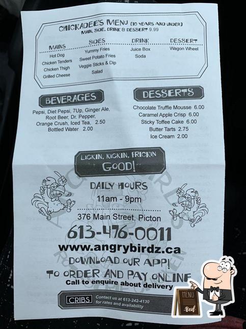 Angry Birds Rotisserie Chicken in Prince Edward - Restaurant menu and ...