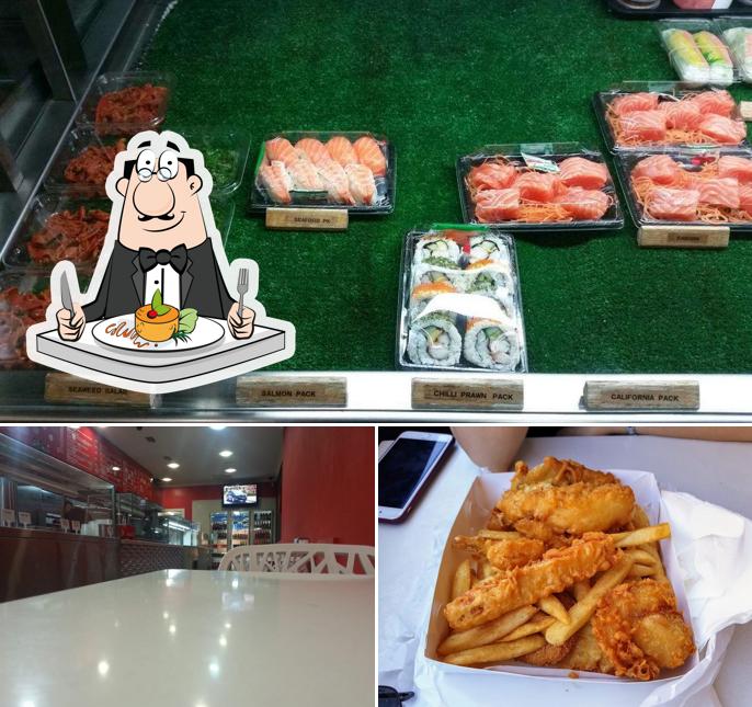 Red Emperor Fish, Chips & Sushi, Kew East - Restaurant menu, prices and ...