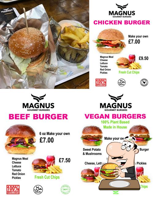 Magnus Burgers, London - Restaurant menu, prices and reviews