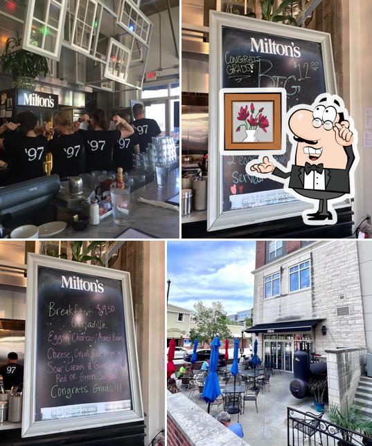 Milton's Café, Lawrence - Restaurant menu, prices and reviews