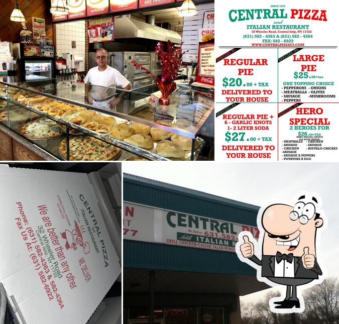 Central Pizza in Central Islip - Restaurant menu and reviews