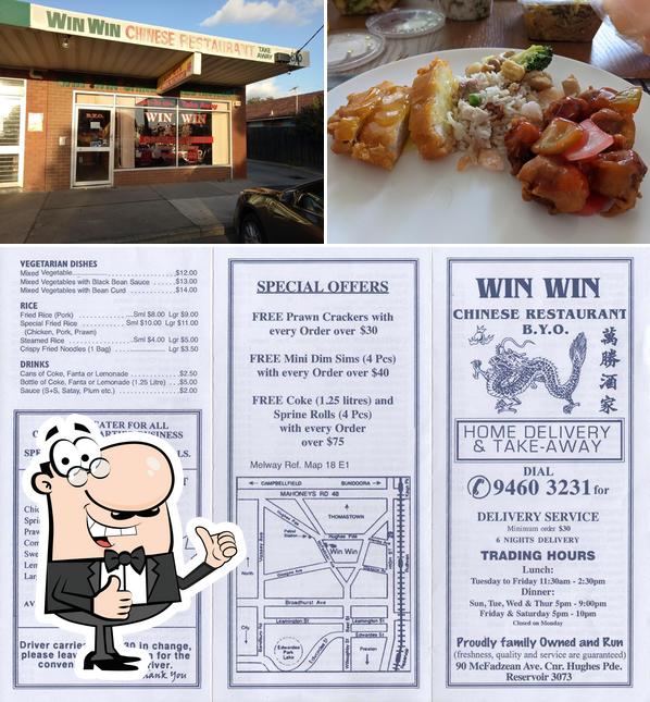 Win Win Chinese Restaurant, Reservoir - Restaurant menu, prices and reviews