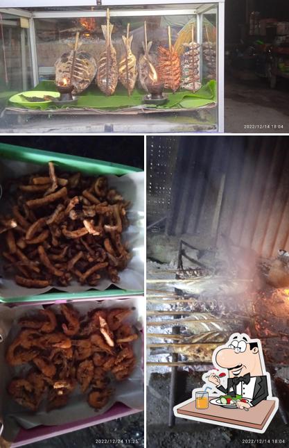 Warung Ikan Bakar Ibu Ratna Pantai Goa, Labuhan Badas - Restaurant menu ...