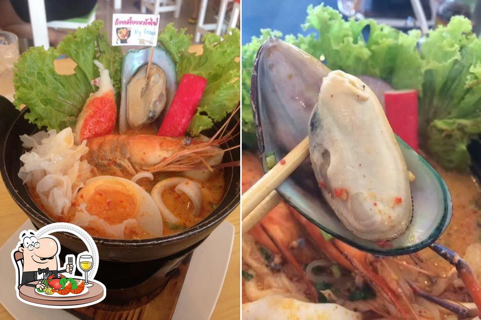 ก๋วยเตี๋ยวต้มยำหม้อไฟ By Focus restaurant, Huai Phai