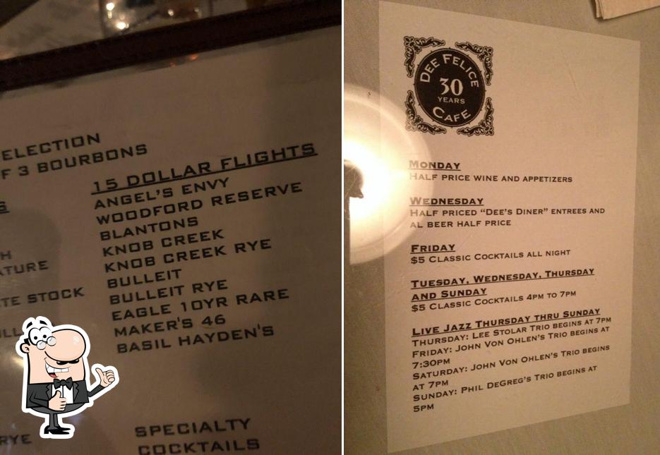 Dee Felice Cafe in Covington - Restaurant menu and reviews