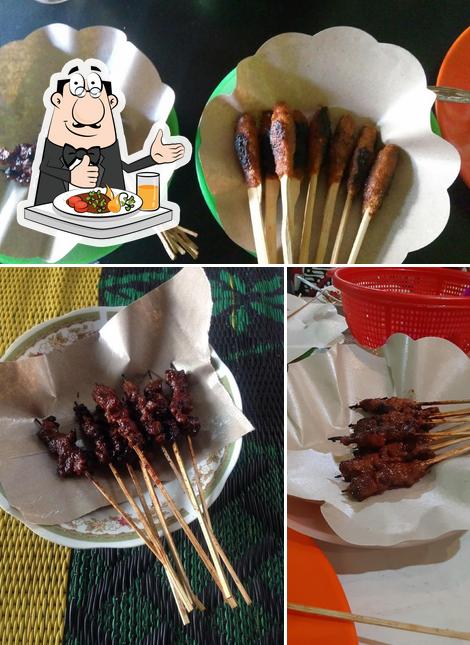 Sate Rembiga (Sate daging sapi bumbu pedas khas lombok), Mataram ...
